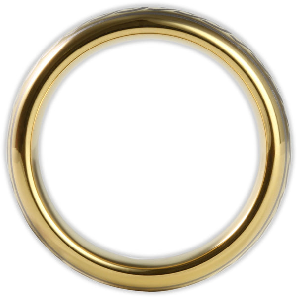 Gold Engraved Celtic Knot 6mm Tungsten Wedding Wonder Ring - Rock Solid ...